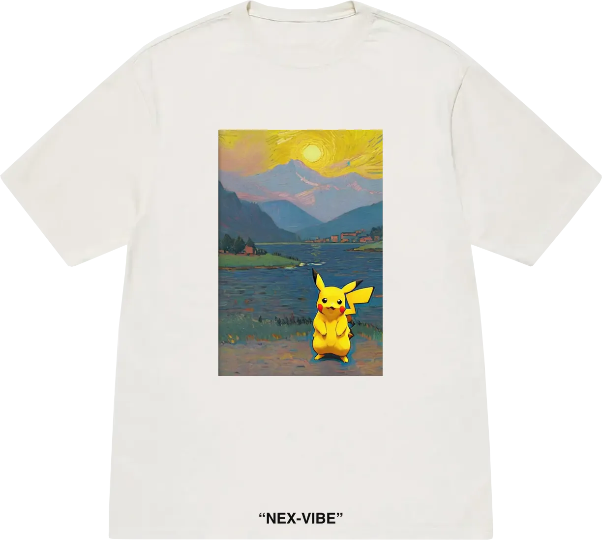 No.14379 Van Gogh style pikachu – Nex-Vibe